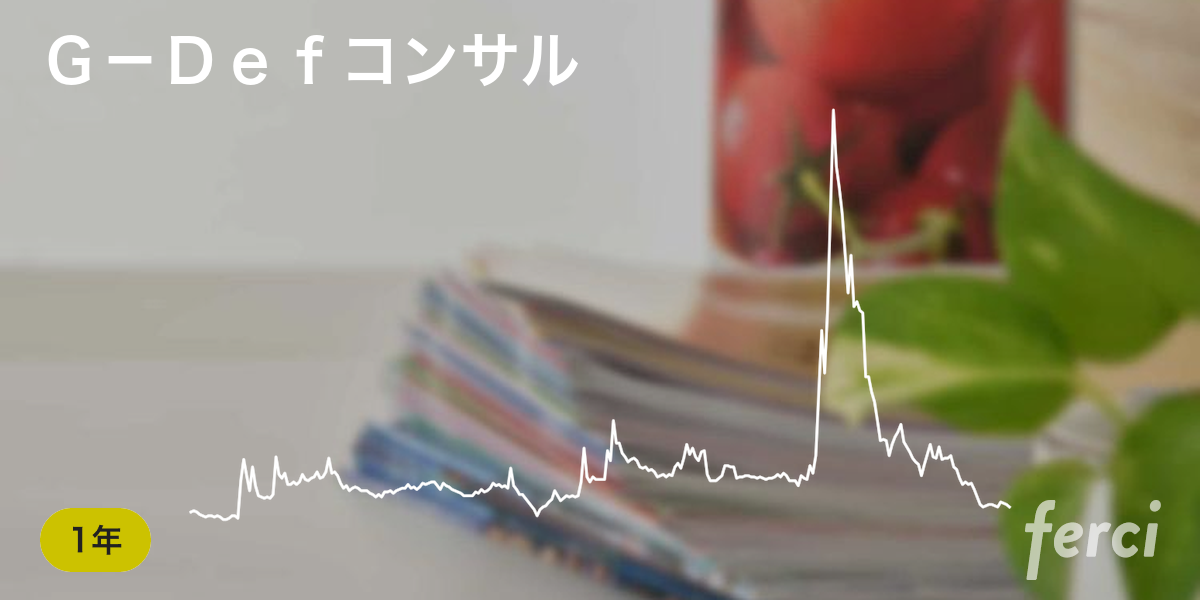 G－Defコンサル (4833) の株価・チャート・予想・掲示板・購入 | ferci by マネックス証券