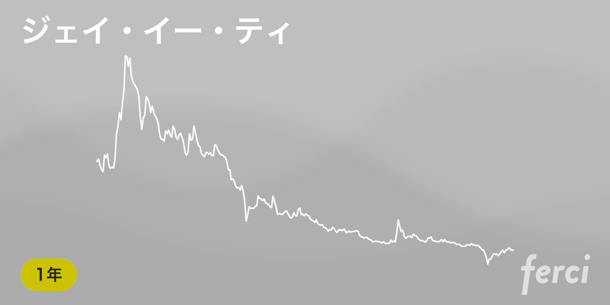 ジェイ・イー・ティ 6228 の株価・チャート・予想・掲示板・購入 Ferci By マネックス証券
