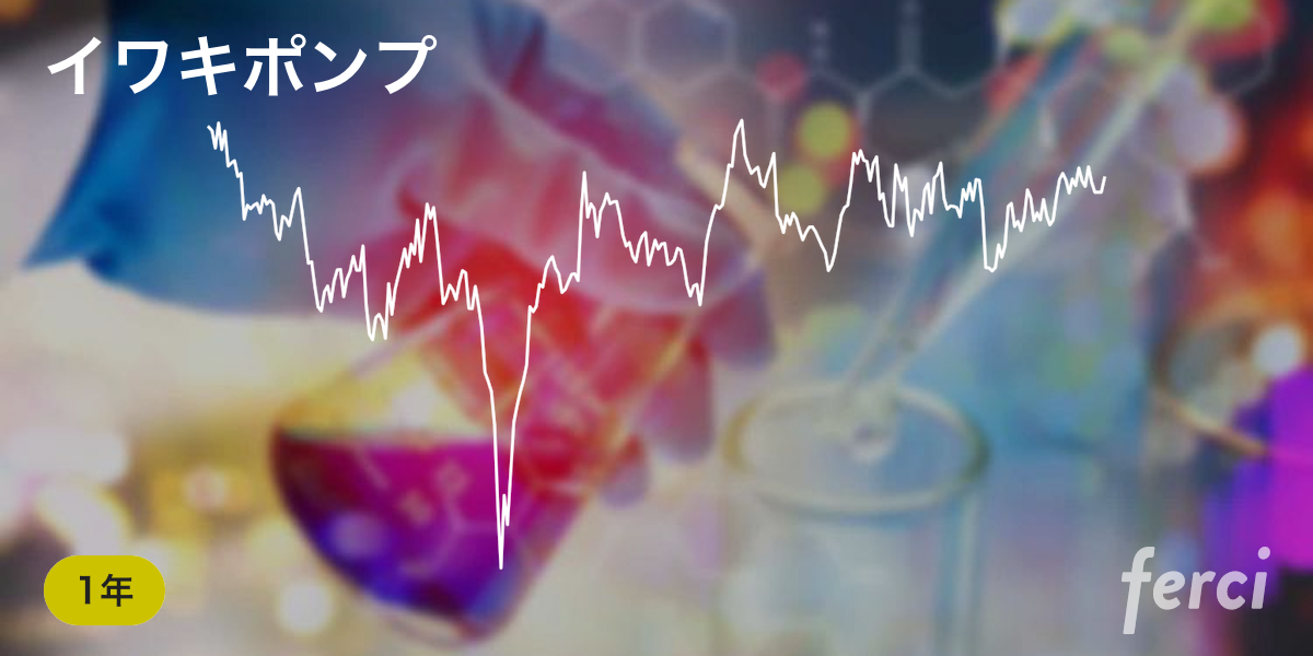 イワキポンプ (6237) の株価・チャート・予想・掲示板・購入 | ferci by マネックス証券