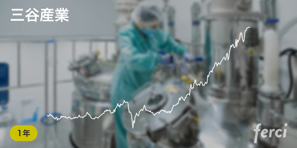 三谷産業 (8285) の株価・チャート・予想・掲示板・購入 | ferci by マネックス証券